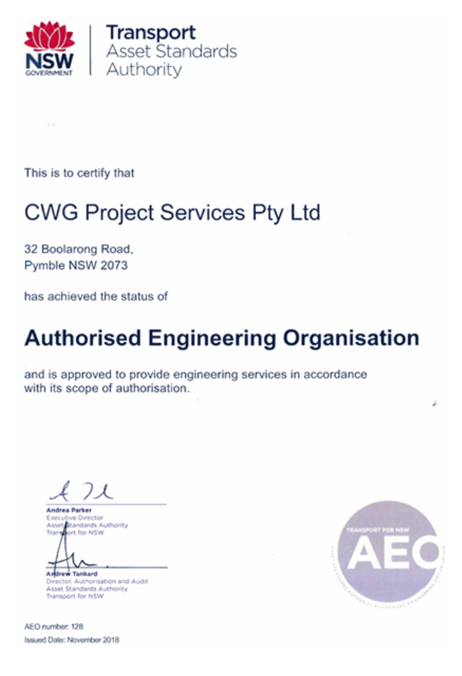 The Company - CWG Projects